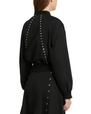 Marella Embellished Bomber Jacket