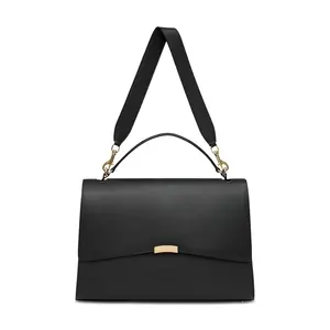BY BANOO Signature Briefcase - Black/gold