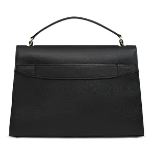 BY BANOO Signature Briefcase - Black/gold