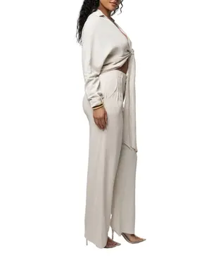 JLUXLABEL Thea Linen Trousers
