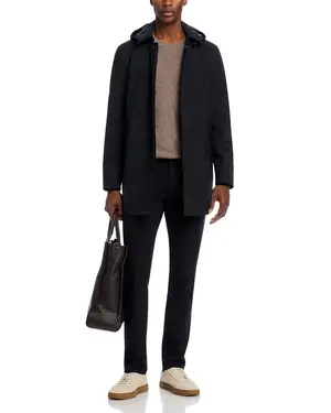 Herno Waterproof City Trench Coat - Black