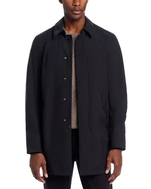 Herno Waterproof City Trench Coat - Black