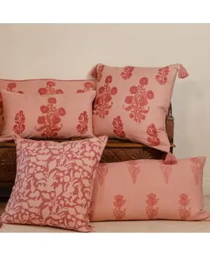 ALAMWAR English Garden Decorative Pillow Cover