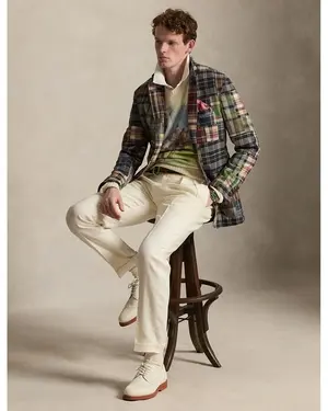 Polo Ralph Lauren Tailored Fit Patchwork Blazer