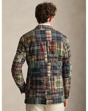 Polo Ralph Lauren Tailored Fit Patchwork Blazer