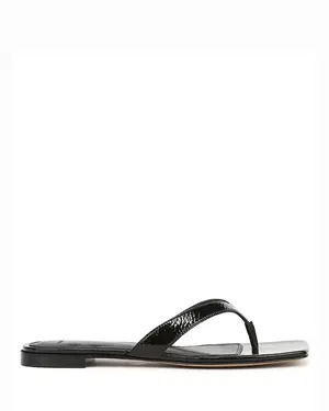 Vince San Juan Thong Ii Sandals - Black