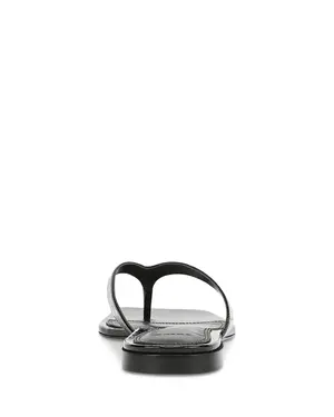 Vince San Juan Thong Ii Sandals - Black