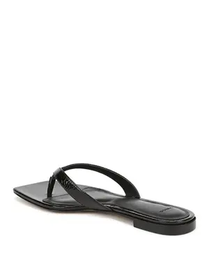 Vince San Juan Thong Ii Sandals - Black