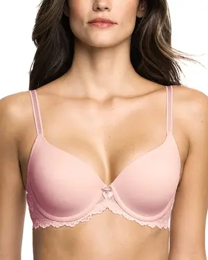 DOMINIQUE INTIMATES Lacee Everyday Lace Contour T-shirt Bra - Pink Cloud