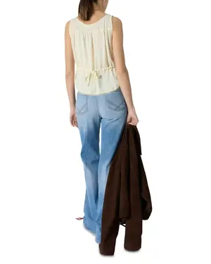 Gerard Darel Celisa Peplum Hem Top