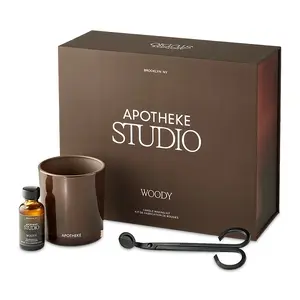 APOTHEKE Woody Candle Making Kit - No Color