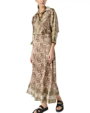 Gerard Darel Jenaya Silk Skirt