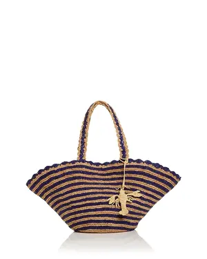 Aqua Woven Bags For Women