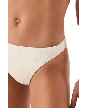 VIX PAULA HERMANNY Rosie Huntington-ley Firenze Lindsay Bikini Bottom - White