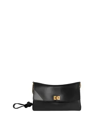 Balenciaga Rodeo Wallet On Chain - Black