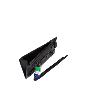 Balenciaga Le City Long Coin And Card Holder - Black