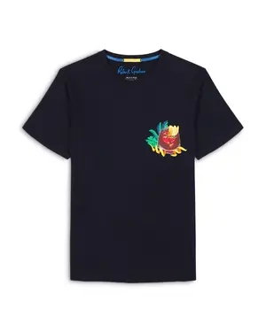 Robert Graham Captain Negroni Graphic T-shirt
