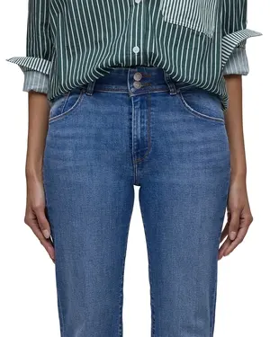 Hudson Jeans Dana High-rise Flared Jeans - Tranquil