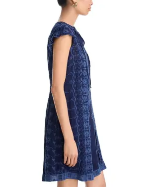 Johnny Was Daisy Eyelet Dress