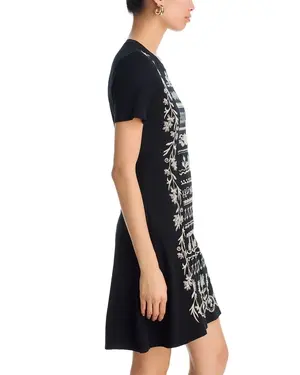 Johnny Was Azova Seamed Knit Dress