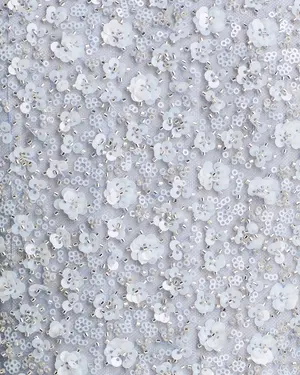 SAU LEE Tilly Embellished Strapless Gown