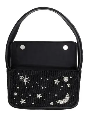 Staud Beaded Shoulder Bag - Black