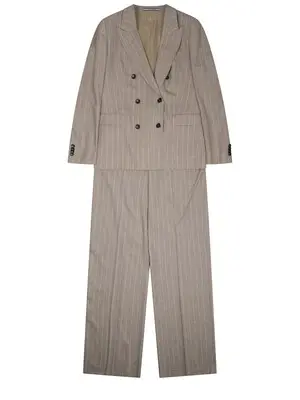 Tagliatore Wool Two-piece Suit - Beige