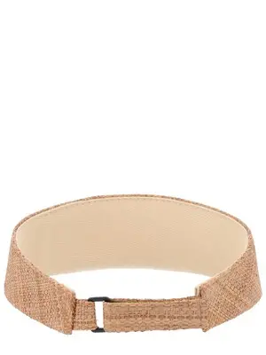 Ruslan Baginskiy Straw Visor - Beige