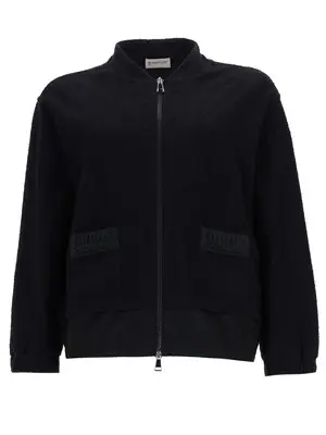 Moncler Zip-up Cardigan - Blue
