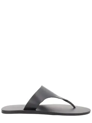 Manebí Leather Sandalo - Black