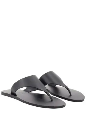 Manebí Leather Sandalo - Black