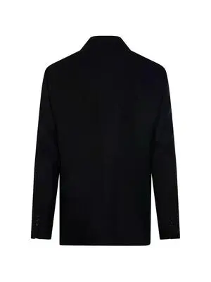 AMI Paris Single-breasted Blazer - Black