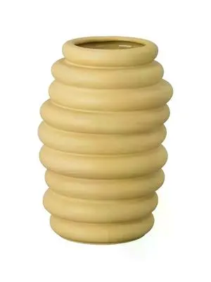 ROSENTHAL Hop Ribbed Vase - Neutrals