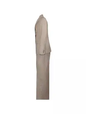 Tagliatore Double-breasted Buttoned Suit - Neutrals