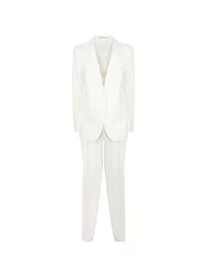 Tagliatore Adrianne Single-breasted Suit - White