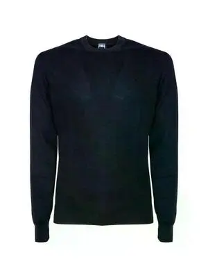 Fedeli Round-neck Long-sleeve Sweater