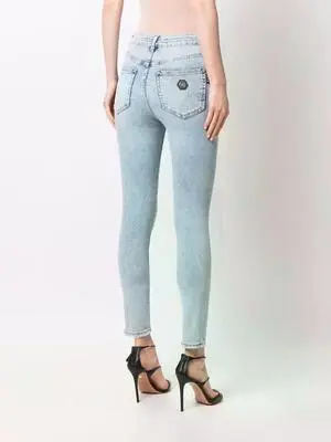 Philipp Plein Hexagon Skinny Jeans