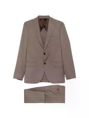 LARDINI Single-breasted Suit - Brown