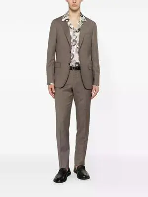 LARDINI Single-breasted Suit - Brown