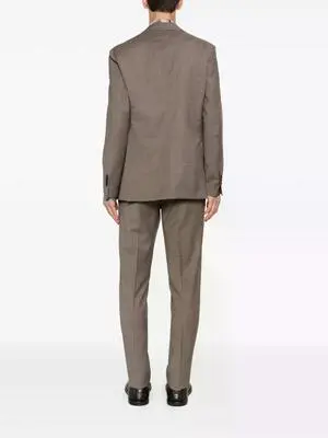 LARDINI Single-breasted Suit - Brown