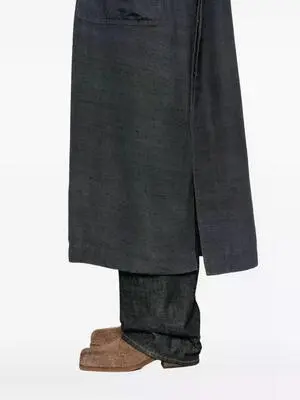 SEWMOD Raglan-sleeve Overcoat