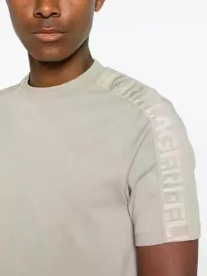 Karl Lagerfeld Logo-jacquard T-shirt