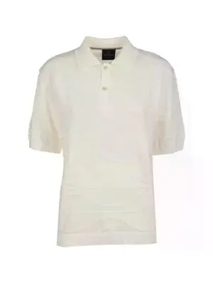 Paul & Shark Textured-knit Polo Shirt