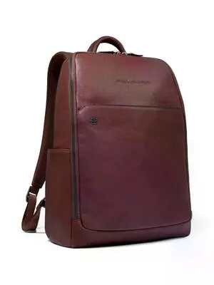 PIQUADRO Leather 14-in Laptop Backpack