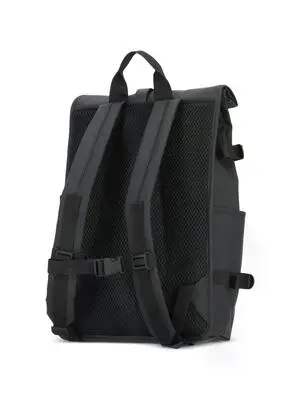 Rains Roll-top Backpack - Black