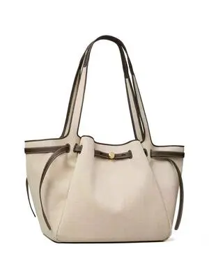 Tory Burch Romy Canvas Tote - Neutrals