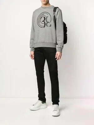 BILLIONAIRE Logo Print Sweatshirt