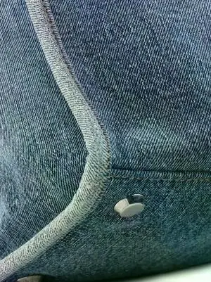 Balenciaga Hardware Denim Tote Small Shoulder Bag