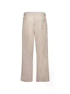 Frescobol Carioca Wool Trousers - Neutrals