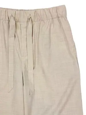 Frescobol Carioca Wool Trousers - Neutrals